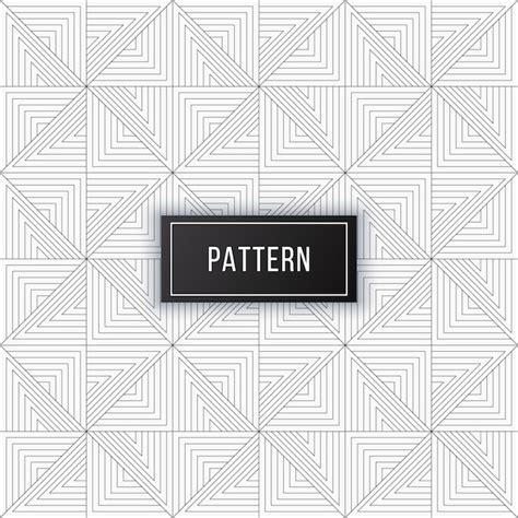 Premium Vector Abstract Geometric Square Lines Pattern Seamless Black