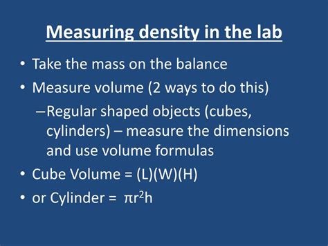 PPT Density PowerPoint Presentation Free Download ID