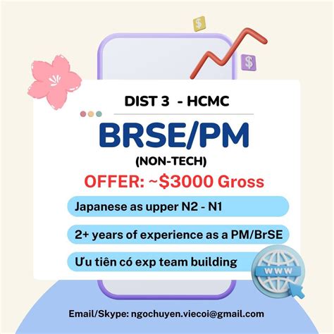 Ngọc Huyền On Linkedin 📣 Dist 3 Hcmc Brsepm Non Tech 2 Năm