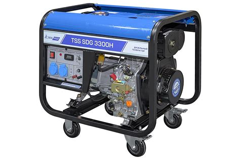 Генератор дизельный 3 кВт - TSS SDG 3300H, низкая цена, напрямую от ...