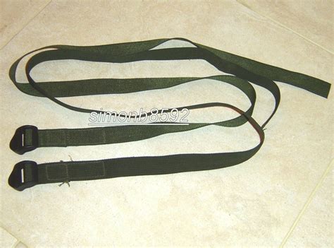 British Army Surplus Issue Olive Green Utility Straps Polymer Ladderloc