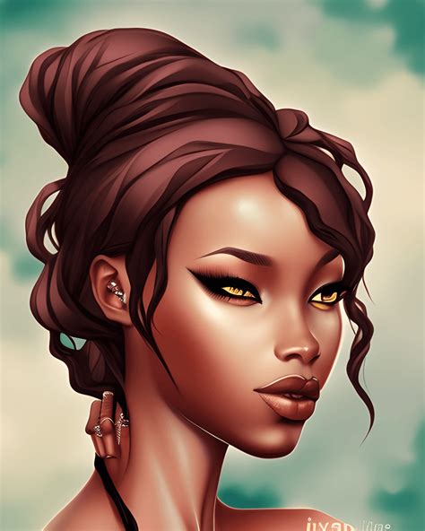 African American Diva Graphic · Creative Fabrica