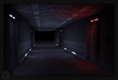 SCP Lab Hallway By SiberMizz On DeviantArt