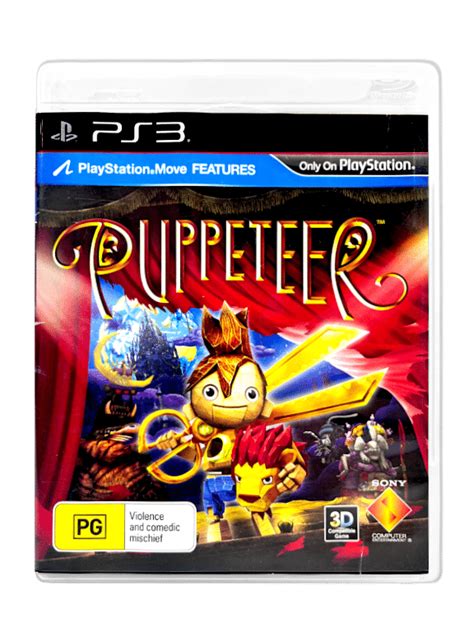 Puppeteer Ps3 Case Cover No Disc Appleby Games