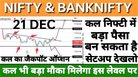 Nifty Banknifty Tomorrow Prediction December NIFTY BANK NIFTY ON Wednesday Options For