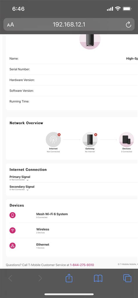 T Mobile Home Internet Gateway Is Not Connecting To The Internet R Tmobile