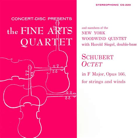 ‎schubert Octet In F Major Op 166 Remastered From The Original