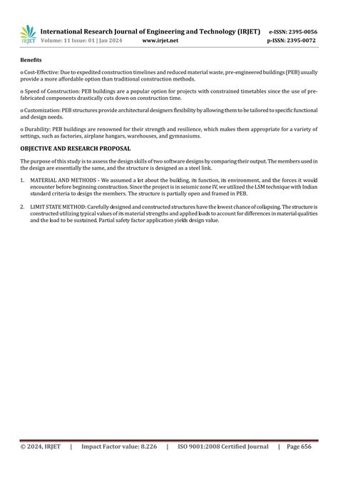P E B Framed Structure Design And Analysis Using Staad Pro Pdf