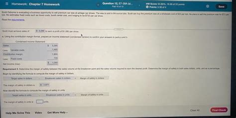 Solved Homework Chapter Homework Question E A Chegg