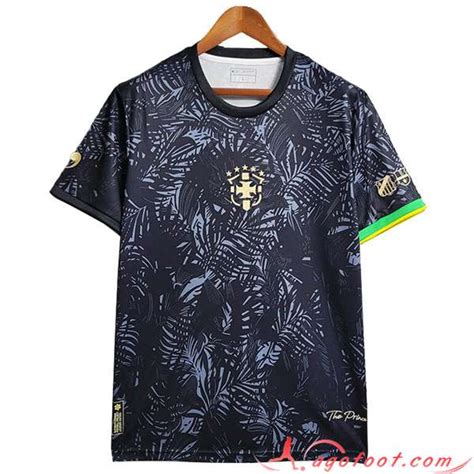 Création Maillot Equipe Foot Bresil Special Edition Noir