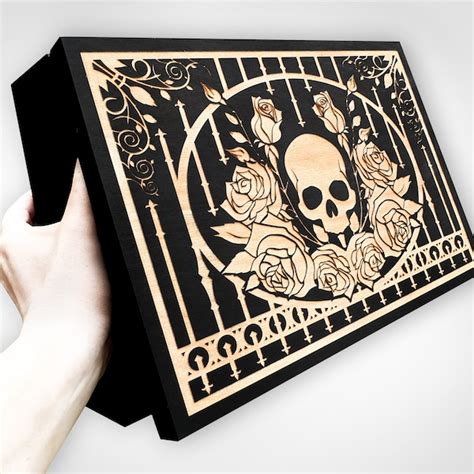 Gothic Jewelry Box Etsy