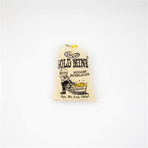 Gold Mine Nugget Bubble Gum Yummy Co Retro Candy Shoppe