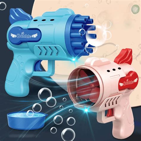 Pistola de burbujas eléctrica automática para niños Infantil World