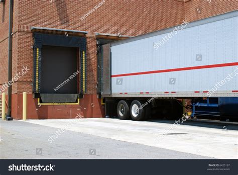 Loading Dock Trailer Occupying One Bays Stock Photo 6425197 Shutterstock