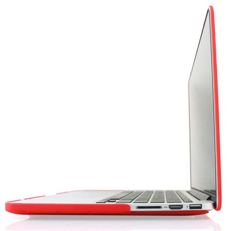 Frosted Hard Case For Apple Macbook Pro Inch Red