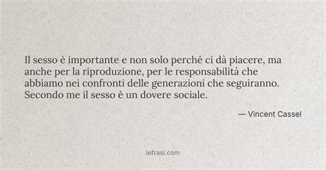 Il Sesso è Importante E Non Solo Perché Ci Dà Piacere Ma