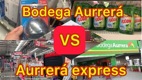 COMPARANDO PRECIOS BODEGA AURRERA VS AURRERA EXPRESS EN CUAL COMPRAS