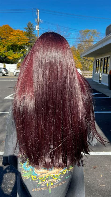 Cherry Coke Hair Wine Hair Wine Red Hair Wine Hair Color