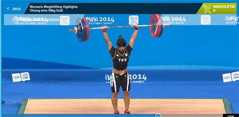 The Pride Of Taiwan 台灣的驕傲 在電視上看到青年奧運會 台灣江念欣在女子58公斤級一舉得到金牌 透過螢幕 看到她