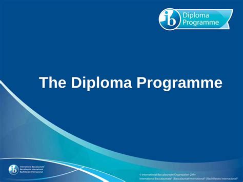 Pdf The Diploma Programme Dokumentips