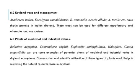 Natural Resources Management In Dryland Agriculture And Importance Of Water Management In Crop