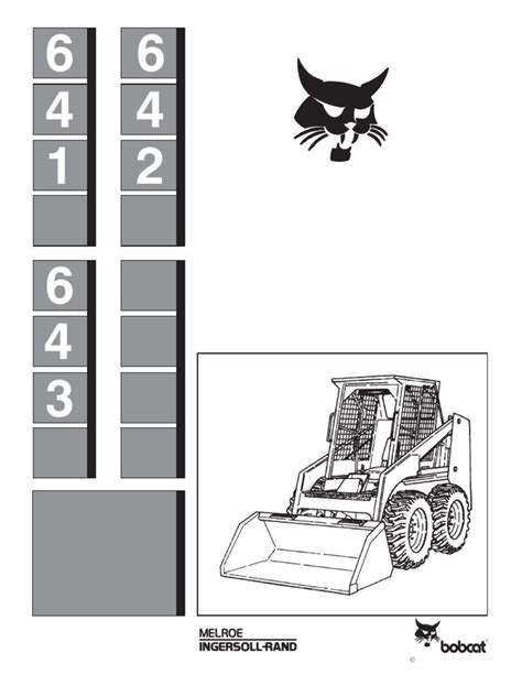 Bobcat 643 Maintenance Pdf Motor Oil Radiator