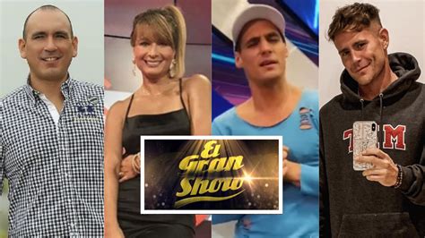 El Gran Show Olenka Zimmermann Rafael Fernández y más figuras que