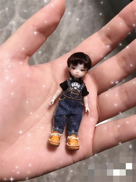 Mini Mu Eca BJD De 6cm Juguete Kawaii Regalo De Cumplea Os Mini Elfo