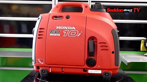 Honda EU10i generator from Seddon Direct - YouTube
