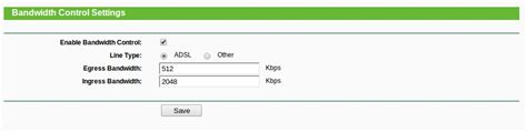 Bandwidth Control Does Not Work Home Network Community