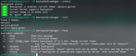 Manjaro Bootsplash Manager Software Manjaro Linux Forum