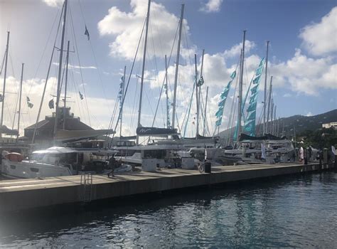 Yachts And Charter Vessels Dressed To Impress At USVI Charter Yacht