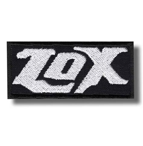 The Lox Embroidered Patch 8x4 Cm Patch