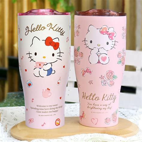 【hello Kitty】不鏽鋼真空酷樂杯 冰霸杯900ml 二款可任選 【hello 生活館】｜保溫瓶保溫杯人氣榜 Pinkoi