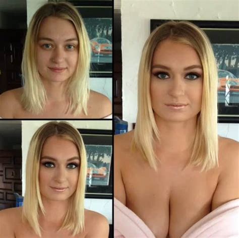 These Beforeafter Makeup Photos Prove Porn Stars Are Just Like Us