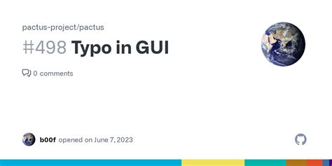 Typo In Gui · Issue 498 · Pactus Projectpactus · Github