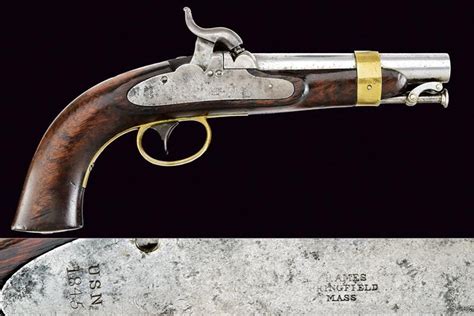 Pistola A Luminello Mod 1842 Da Marina 1842 1847 Rare Armi Antiche