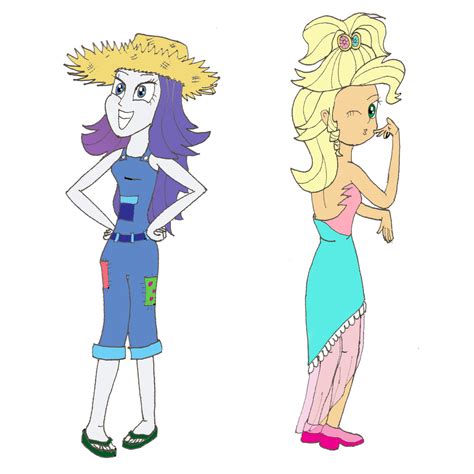 Simple Rarity And Applejewel By Amante56 On Deviantart