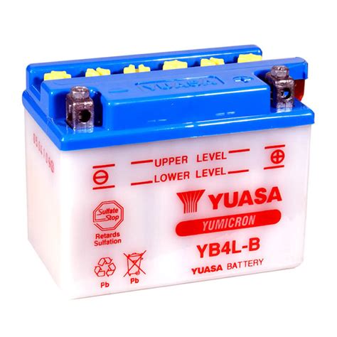 Akumulator YUASA 4Ah 12V do skutera 50 125 ZIP YB4L B za 83 73 zł z