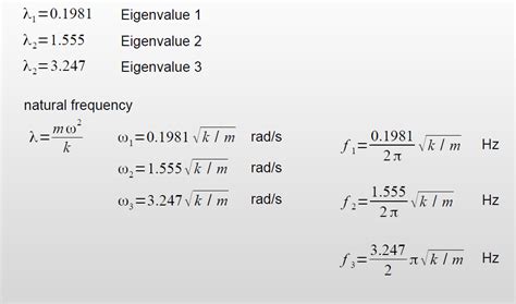 Solved When Calculating For Omega Why Is Lambda Not Chegg Com