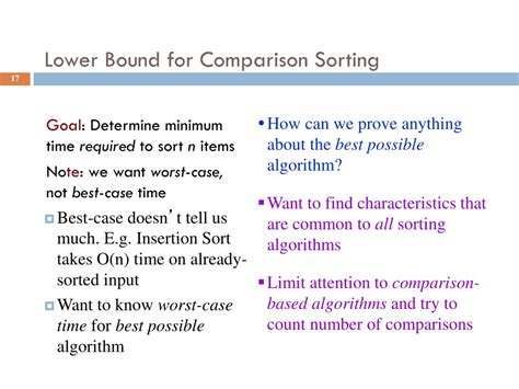 ppt sorting and asymptotic complexity powerpoint presentation free