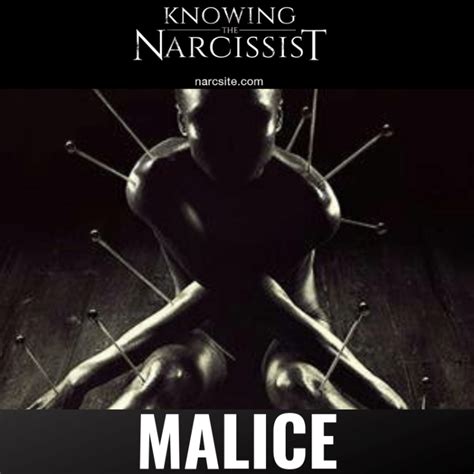 Malice Hg Tudor Knowing The Narcissist The Worlds No1 Resource