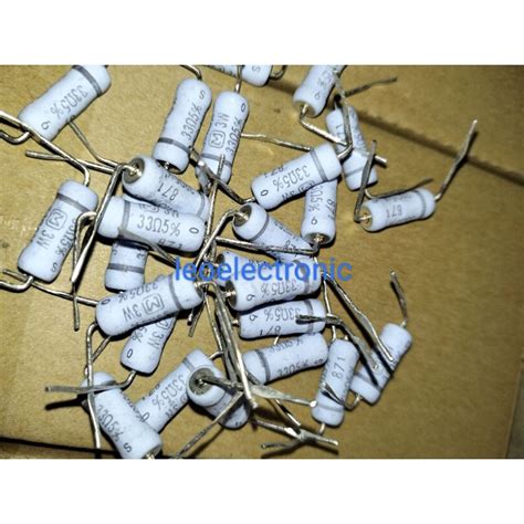 Jual Resistor 33ohm 3watt Panasonic Shopee Indonesia