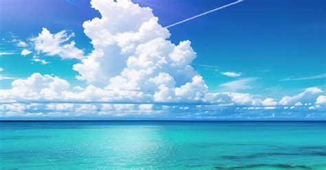 風景 碧い海1 Daicのイラスト Pixiv