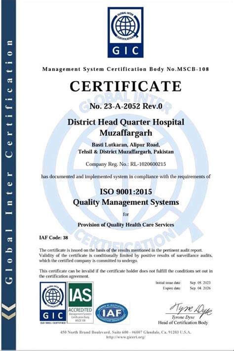 Muhammad Muneeb Hassan On Linkedin Iso9001 Greatjob
