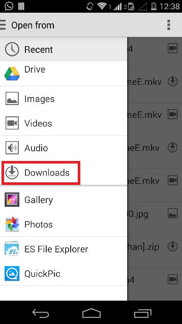 Android File Pick Intent Error Failure Delivering Result ResultInfo