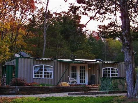 Man Converts Two Shipping Containers To Off Grid Self Sustained Cabin