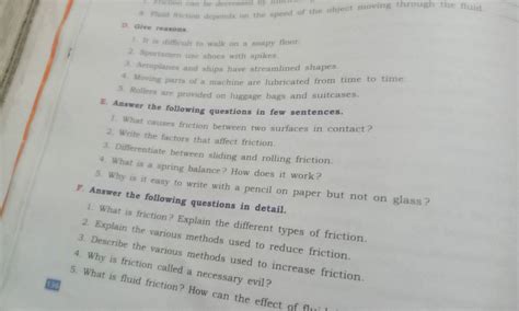 Fluid Friction Depends An The Speed Of The Object Moving Through The Flui