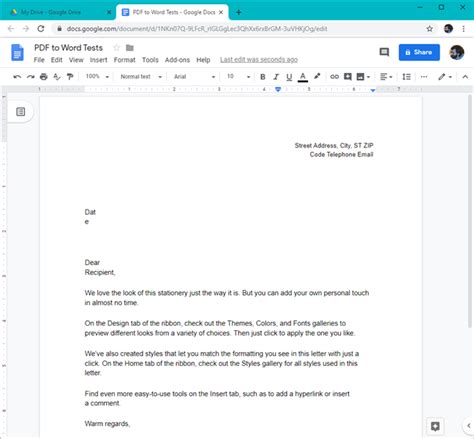 How To Convert A PDF Into A Word Document That Can Be Edited