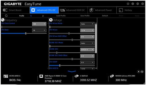 Gigabyte X570s Aero G Review Board Software Techpowerup